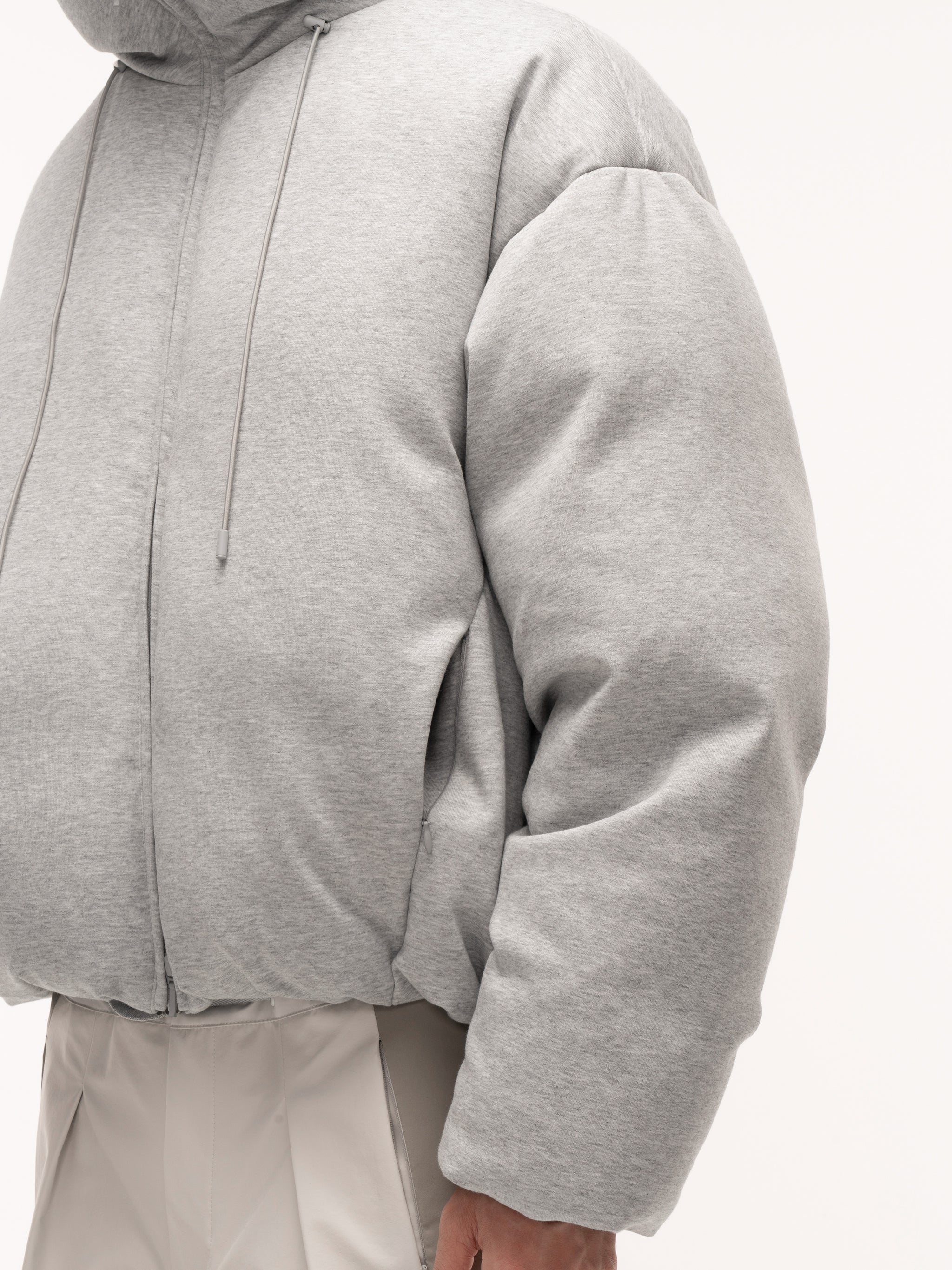 Haze Sumo Down Jacket/Technical Cotton-Nylon Knit – EPIDE PREFAB