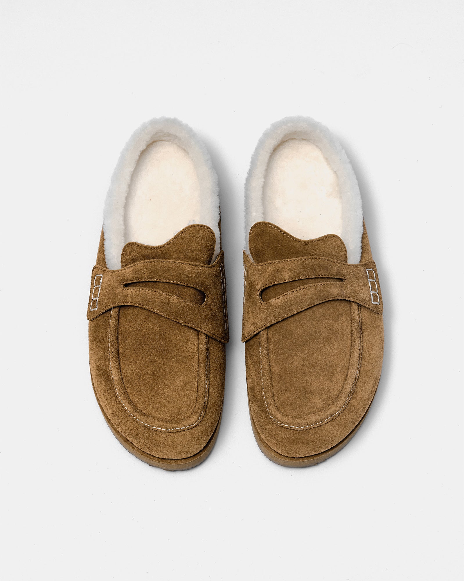 Shearling Slide Loafers – EPIDE PREFAB