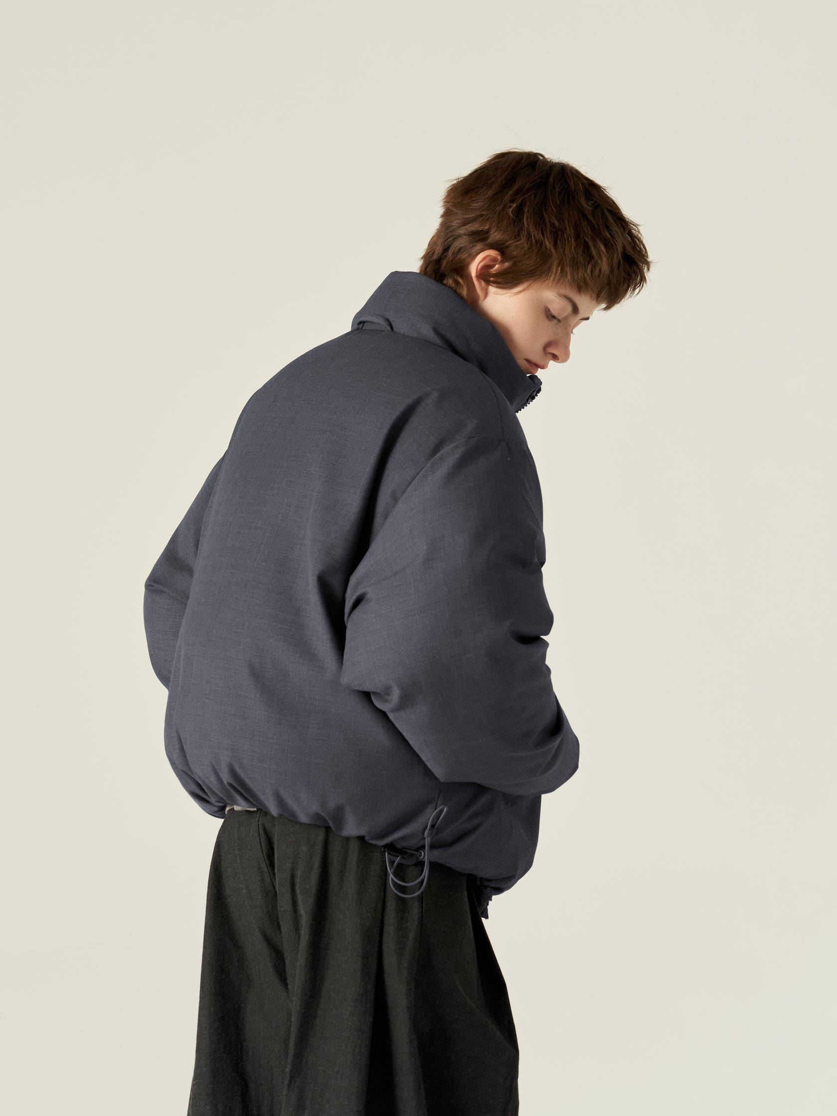 Reversible Blended Wool Down Jacket – EPIDE PREFAB